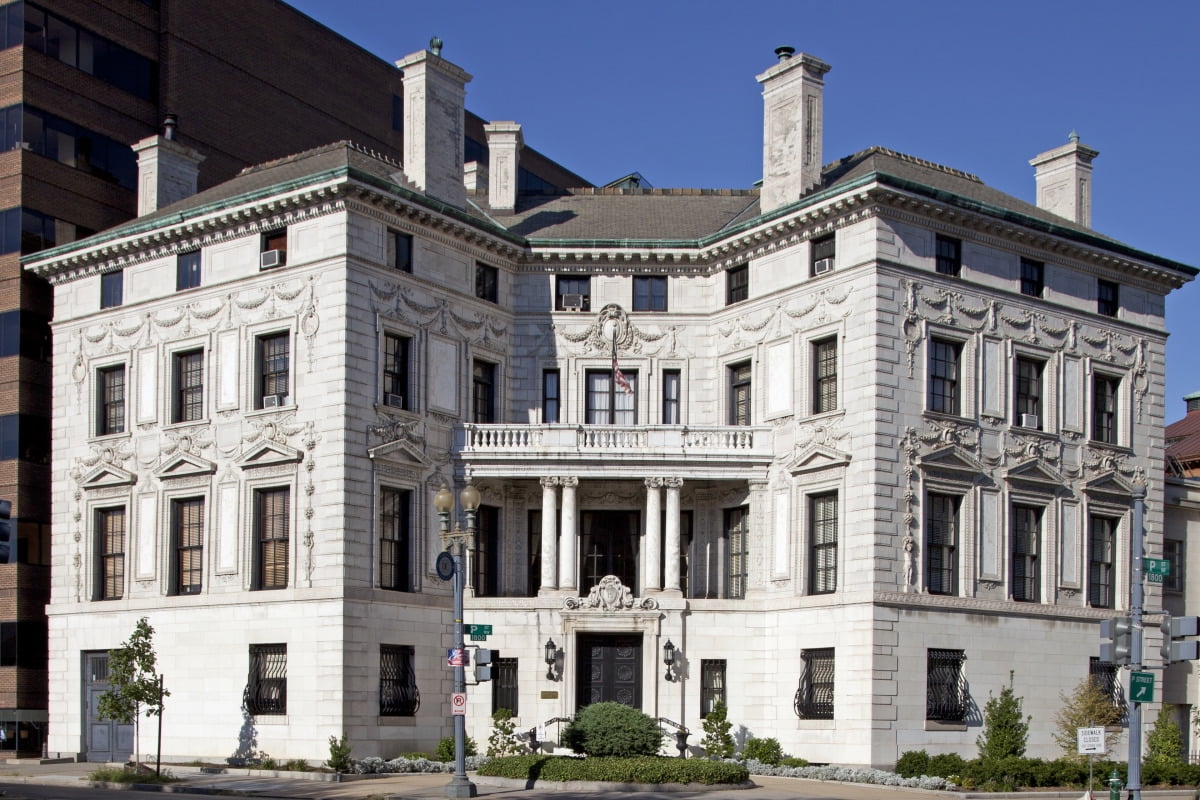 Print: Building Known As The Patterson House, 15 Dupont Circle, NW ...