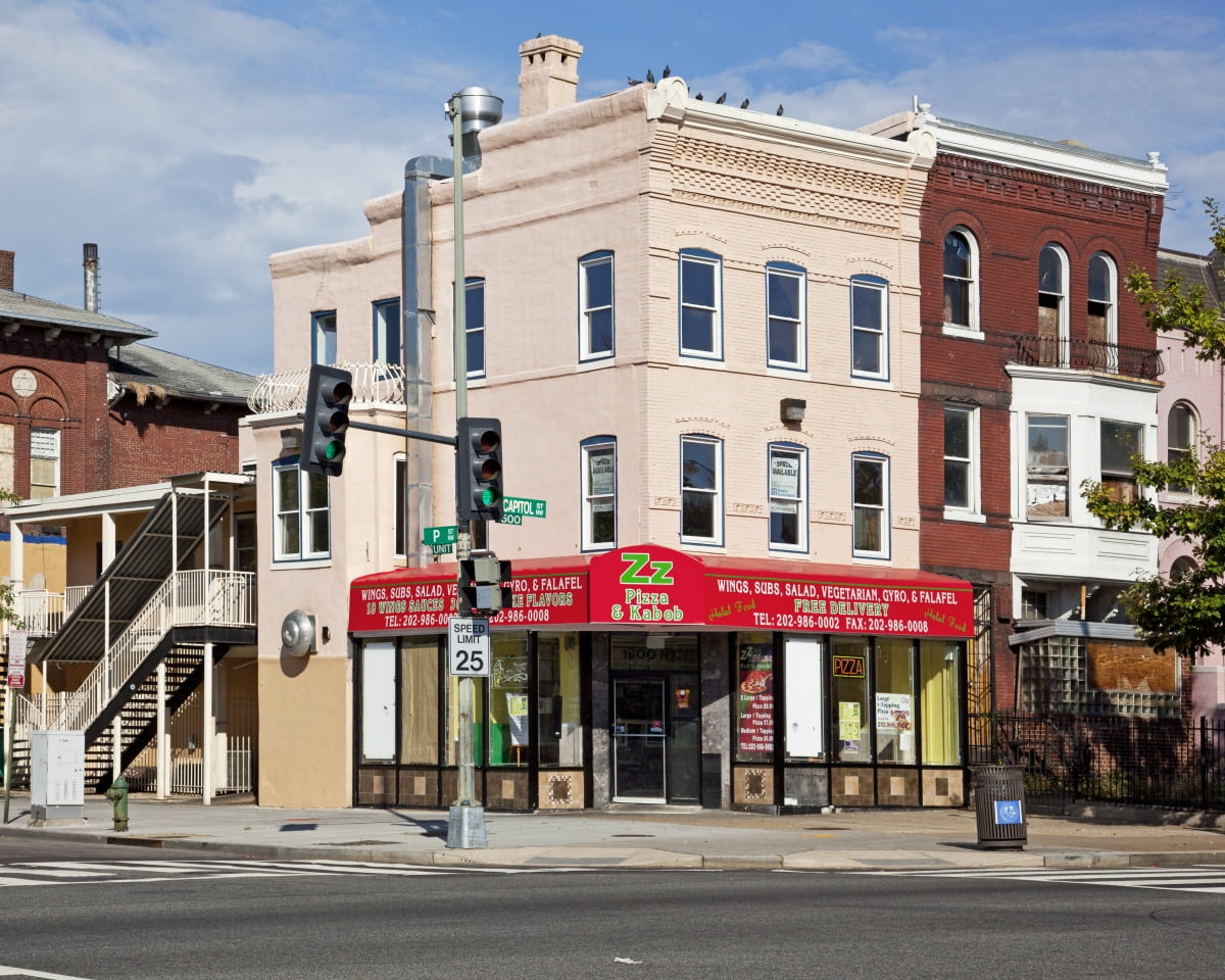 Print: Buildings, 1500 Block Of North Capitol St., NW, Washington, D.C ...
