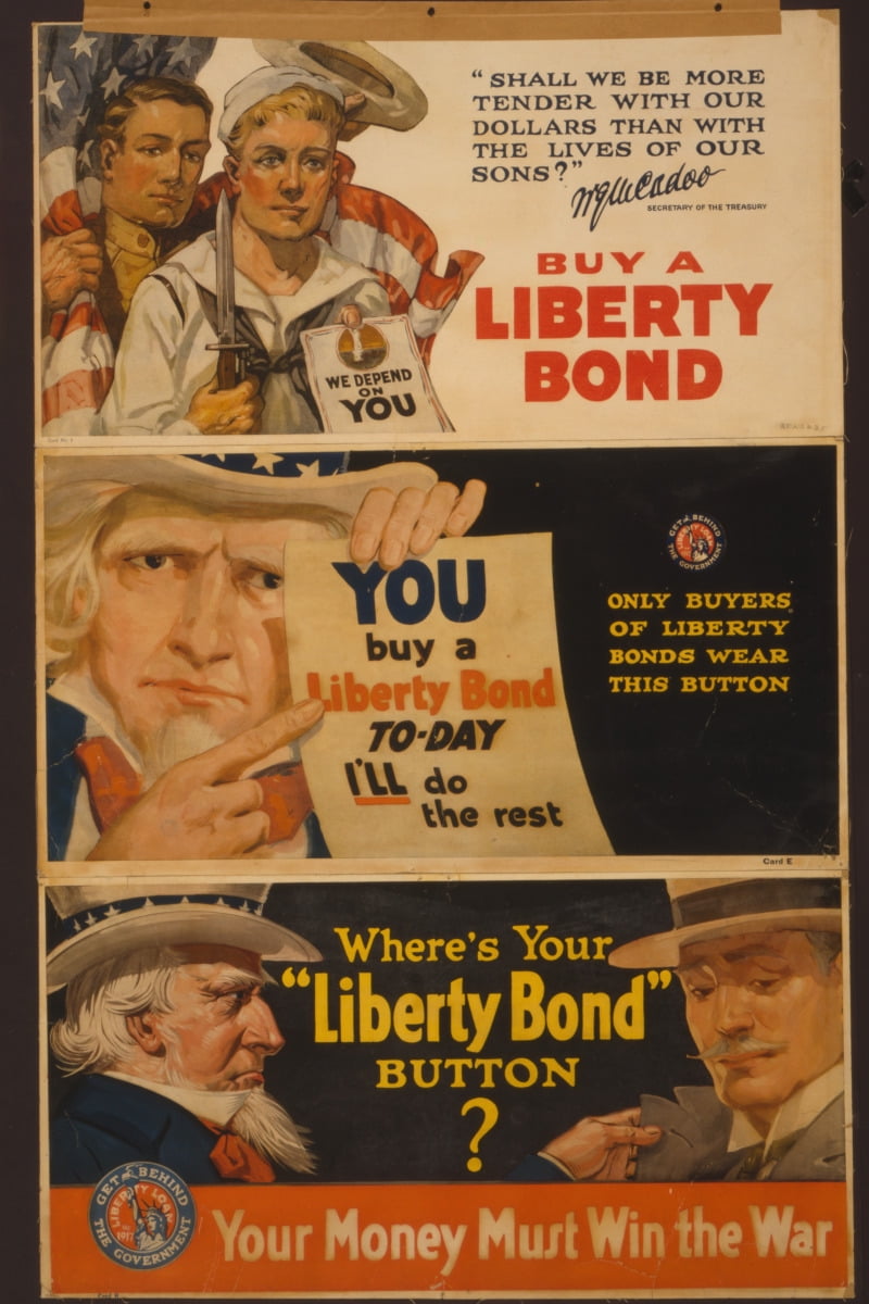 Print: Buy A Liberty Bond, 1917 - Walmart.com