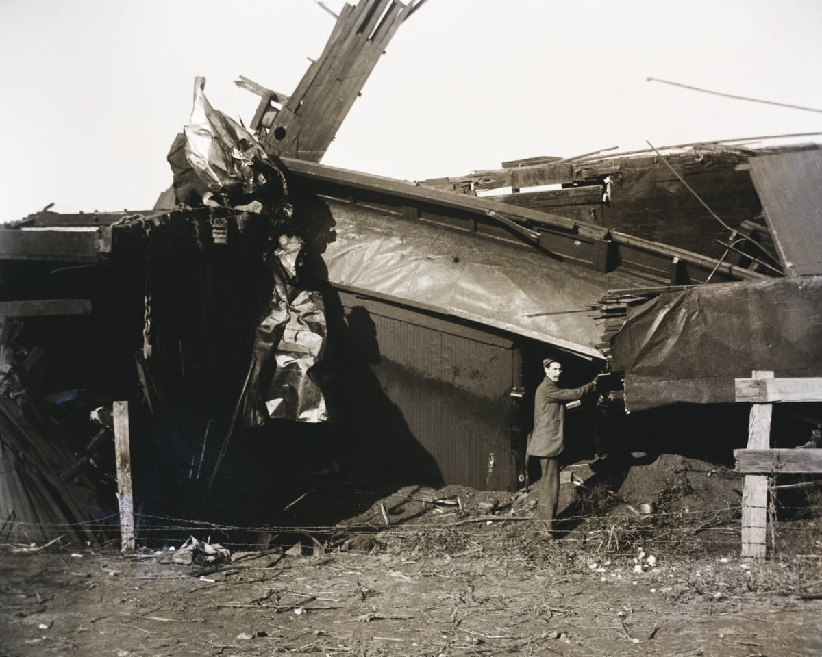 Print: C H & D (I.E., Cincinnati, Hamilton, And Dayton) Train Wreck ...