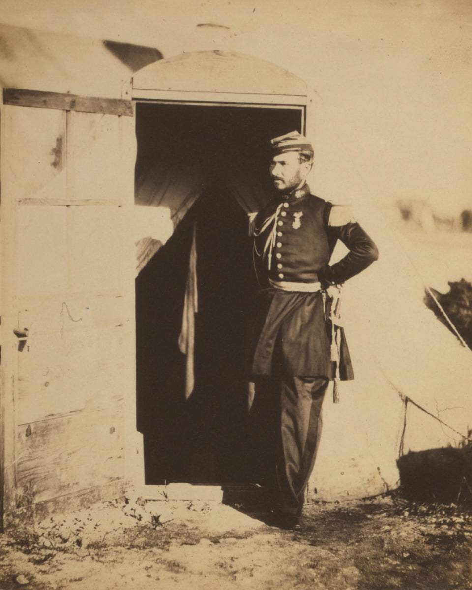 Print: Captain Fay On General Bosquets Staff, 1855 - Walmart.com