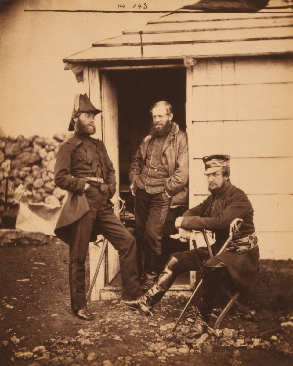 Print: Captain Ponsonby, Captain Pearson & Captain Markham, On The ...