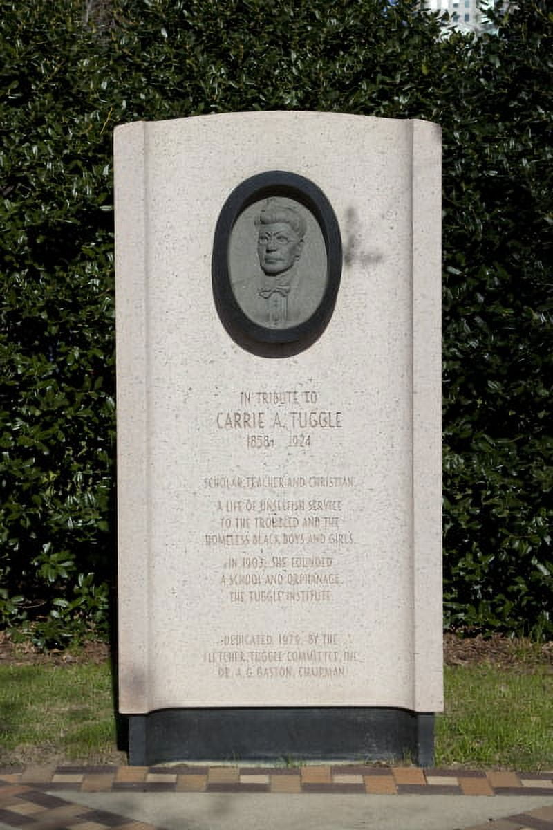 Print: Carrie A. Tuggle Memorial, Kelly Ingram Park, Birmingham, Alabama - Walmart.com