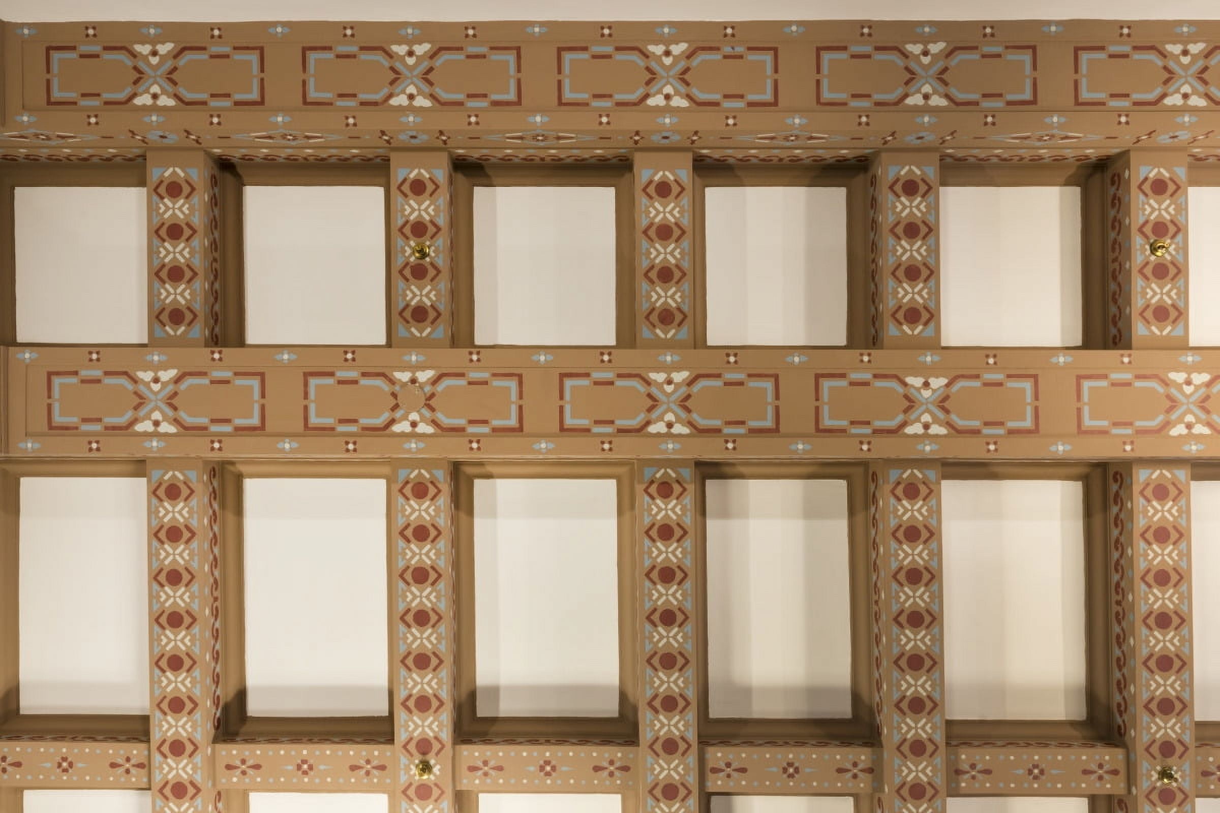 Print: Ceiling Details. Federal Building And U.S. Courthouse, Asheville ...