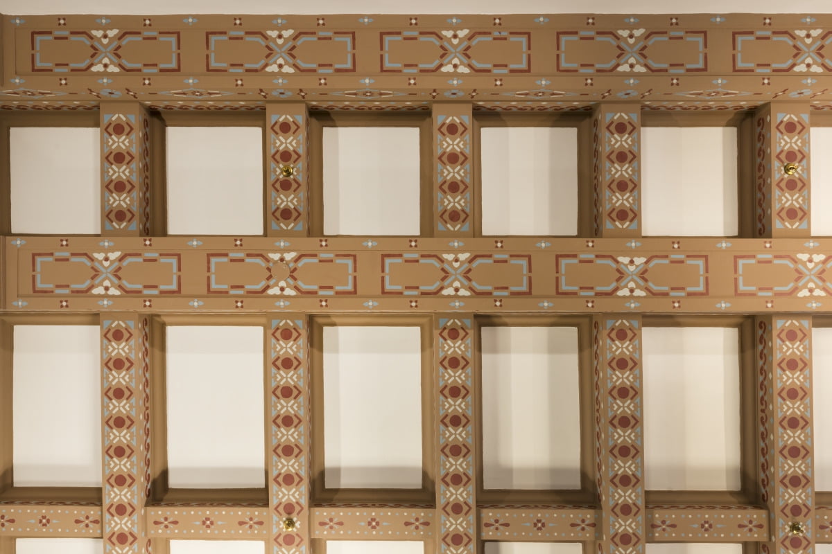 Print: Ceiling Details. Federal Building And U.S. Courthouse, Asheville ...