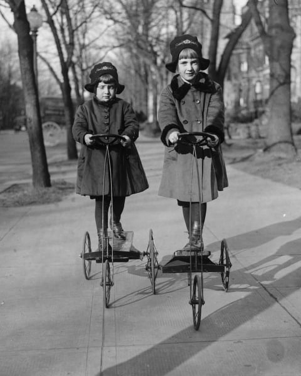 Print: Children Of Roger Nielson, Danish Legation; Rita & Ruth ...