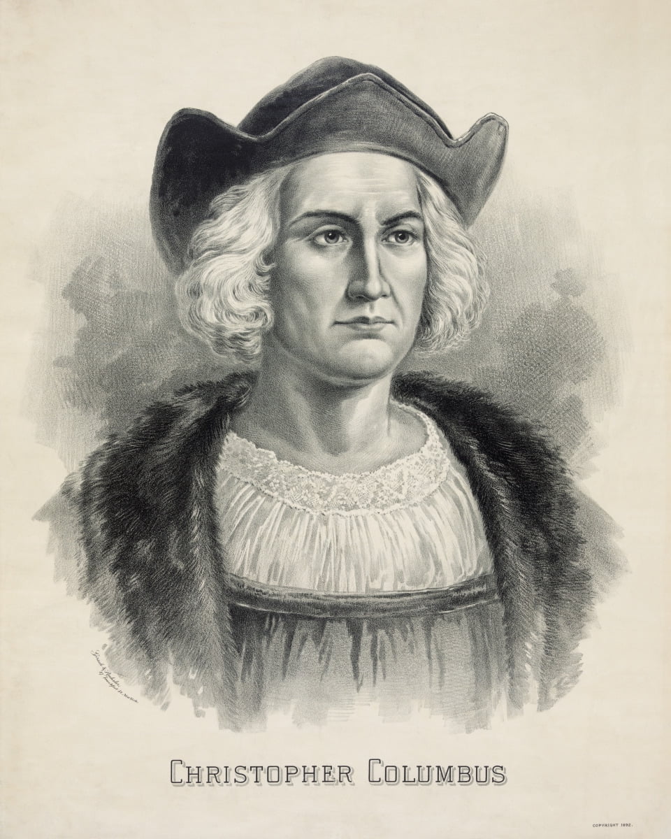 Print: Christopher Columbus - Walmart.com