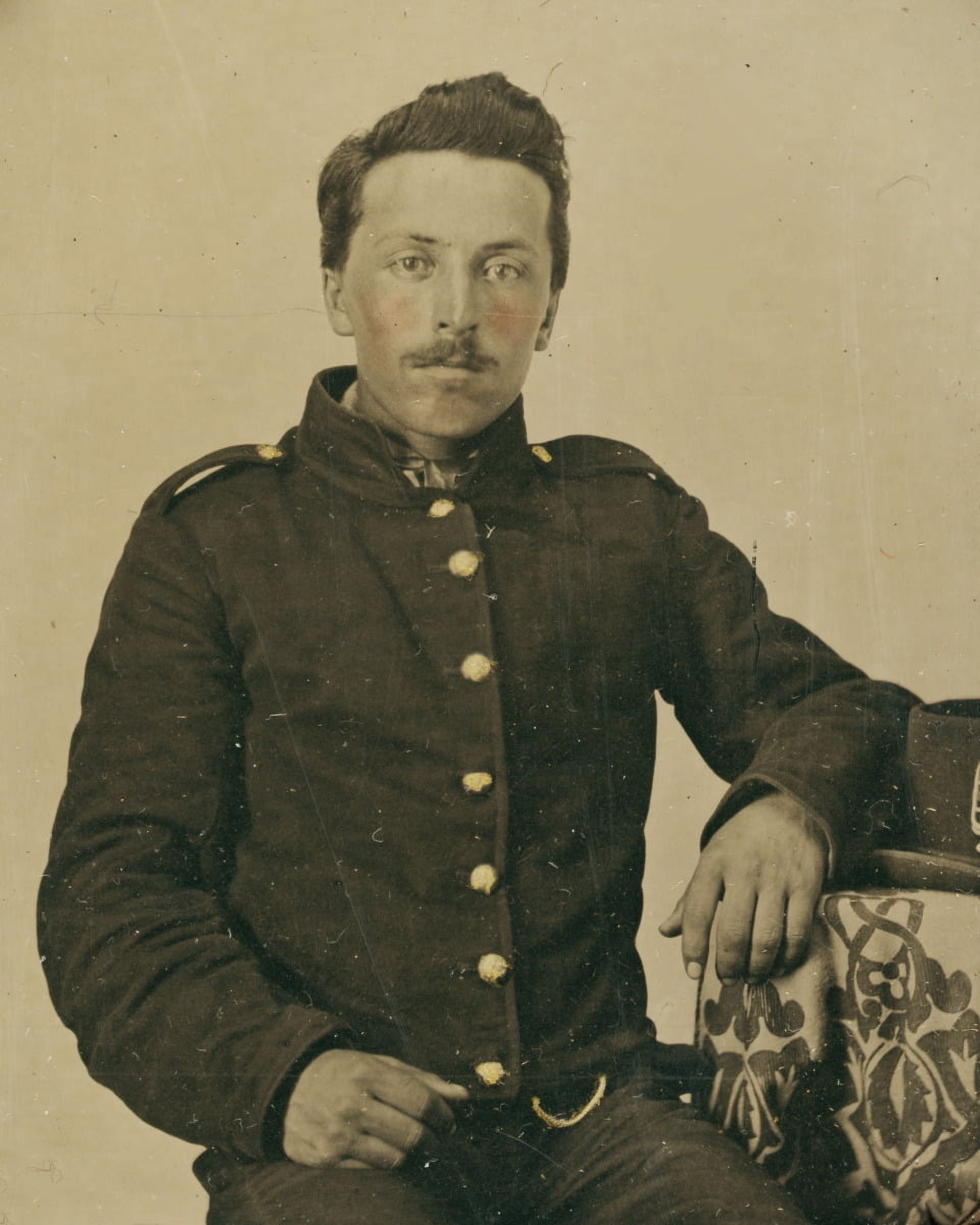 Print: Civil War Soldier In Union Uniform, circa 1861-1865 - Walmart.com