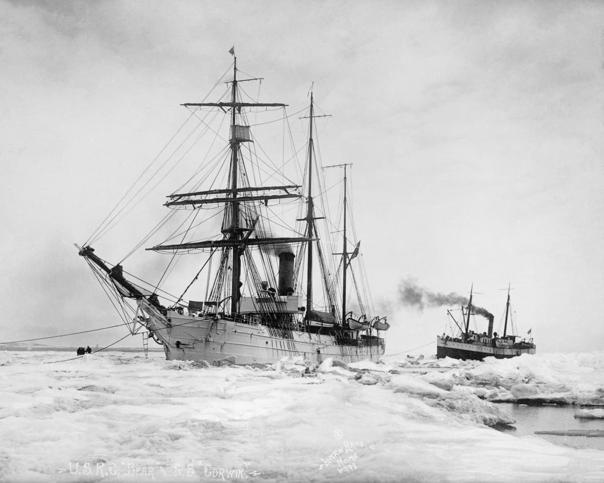 Print: Coast Guard Bureau Of Treasury Department. Revenue Cutter 'bear ...