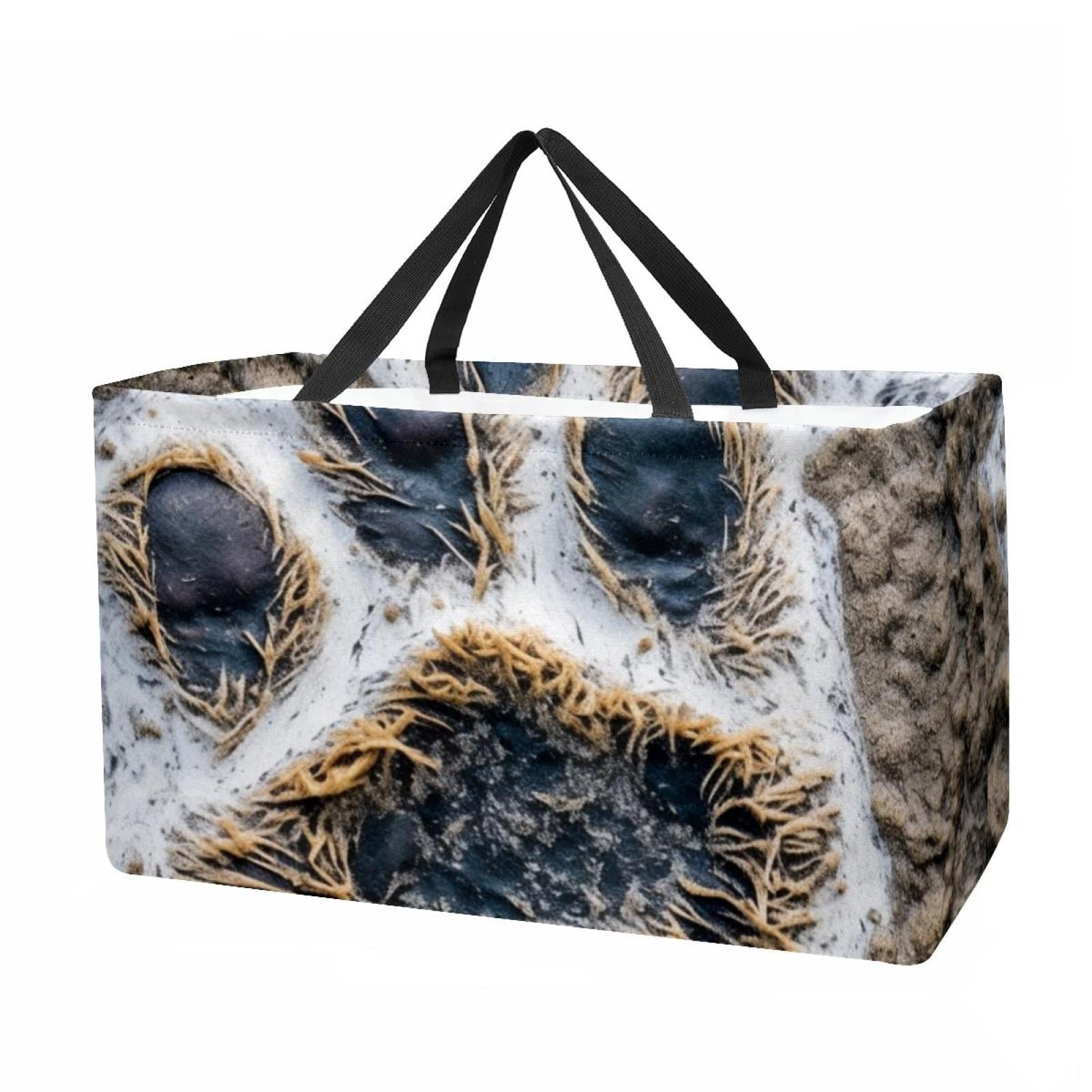 Print Collapsible Oxford Cloth Storage Bins Toy Basket Tote Bag ...