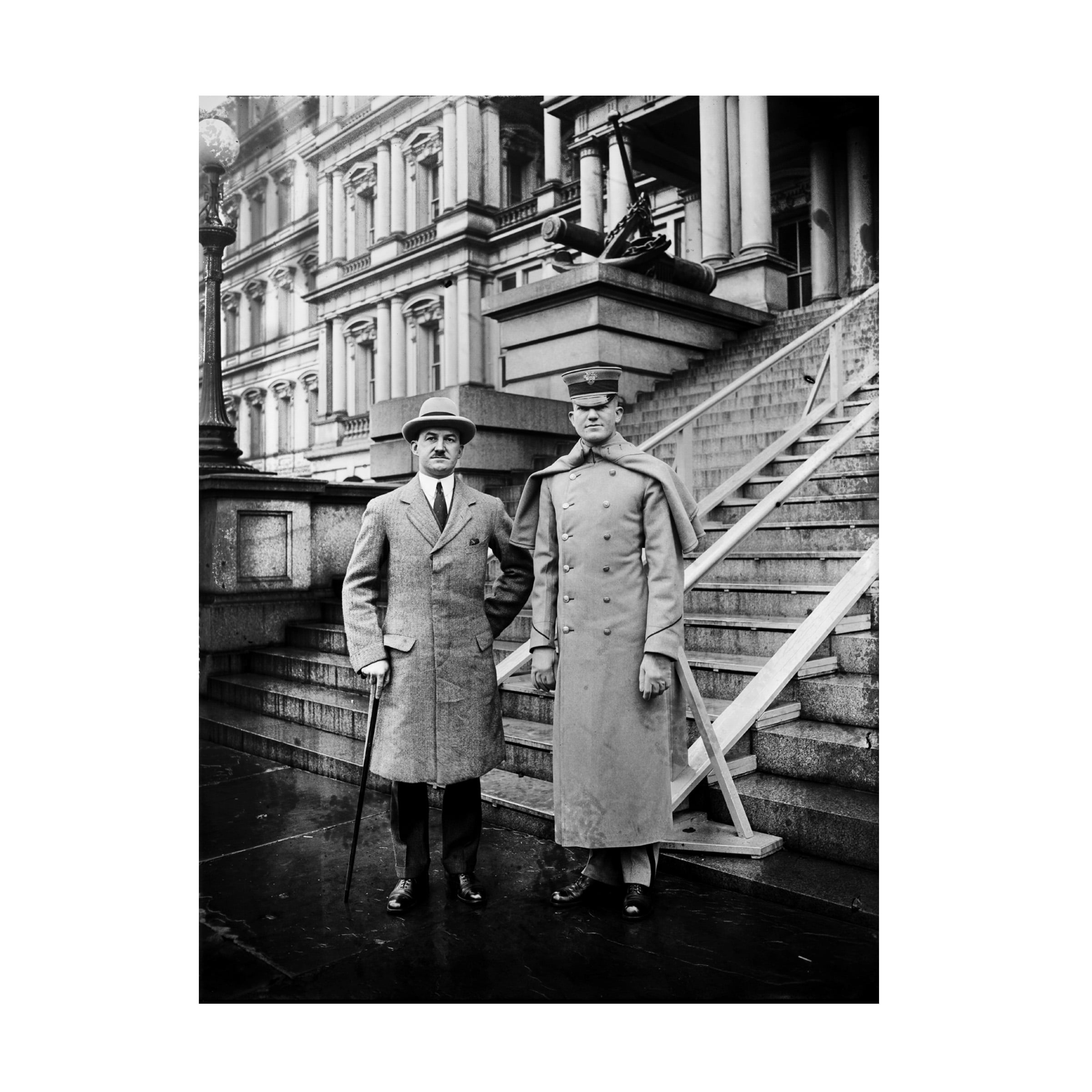 Print Collection 'Cadet Ray Quekemeyer and Man ' Canvas Art - Walmart.com