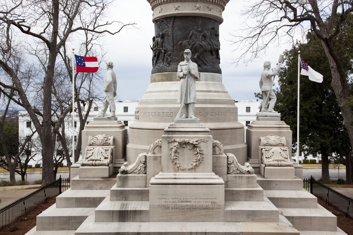 Print: Confederate Memorial Monument, Montgomery, Alabama, 2010 ...