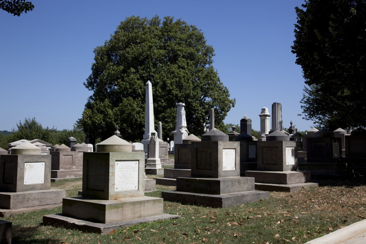 Print: Congressional Cemetery, Washington, D.C., 2010 - Walmart.com