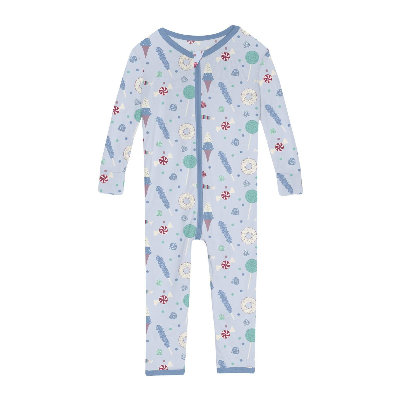 Print Convertible Sleeper with Zipper in Dew Candy Dreams (6-9 Months ...