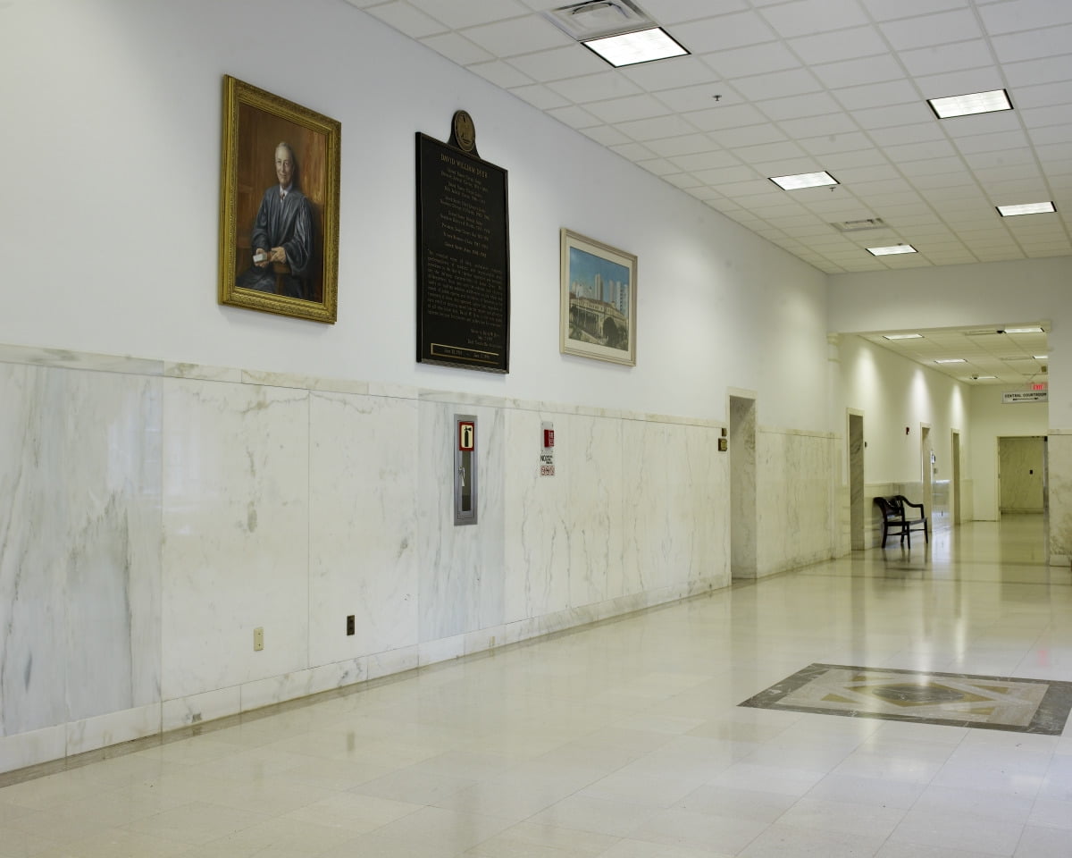 Print: Corridor, David W. Dyer Federal Building And U.S. Courthouse ...