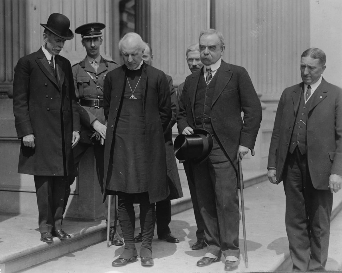 Print: Cosmo Gordon Lang, Archbishop Of York, Major Crawford Stuart And ...
