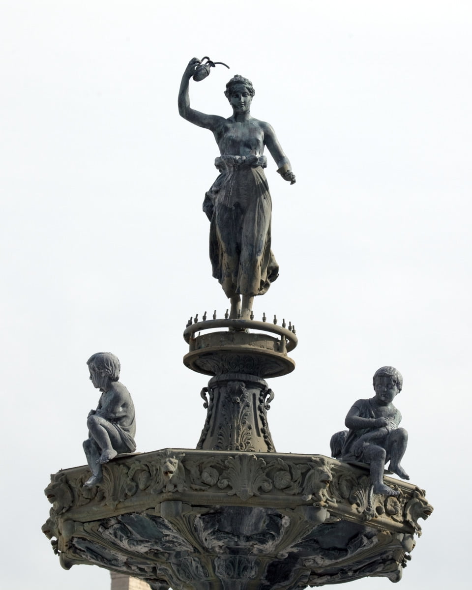 Print: Court Square Fountain, Montgomery, Alabama, 2010 - Walmart.com