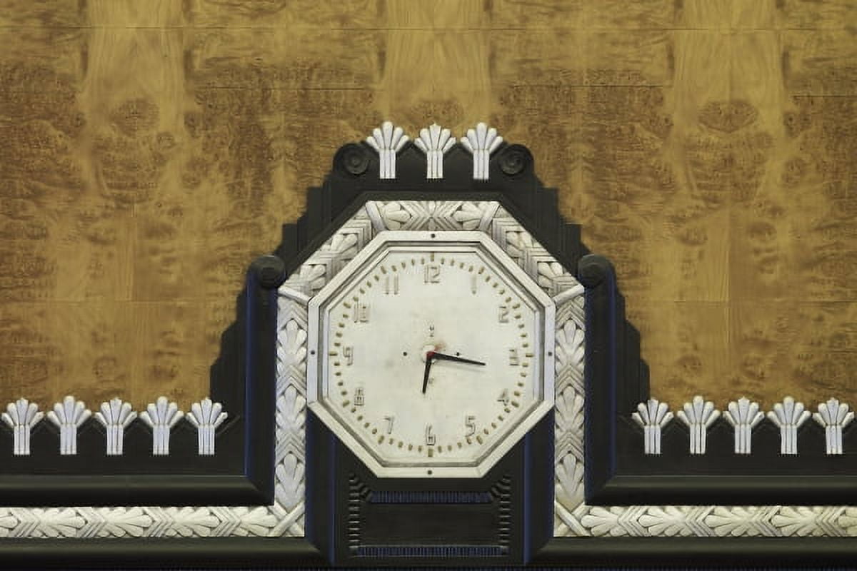 Print: Courtroom Clock, James T. Foley U.S. Post Office And Courthouse ...