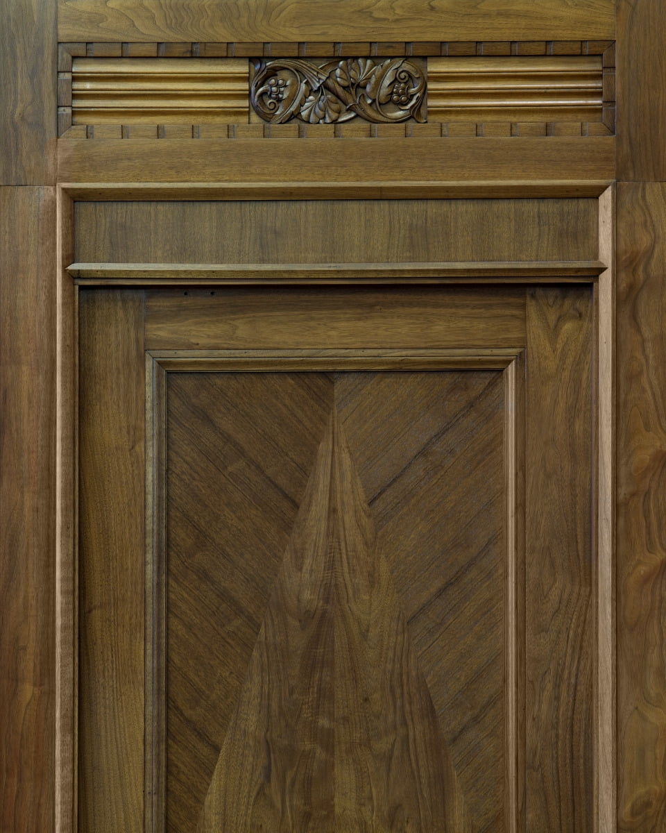 Print: Courtroom Door, United States Courthouse, Davenport, Iowa, 2008 ...
