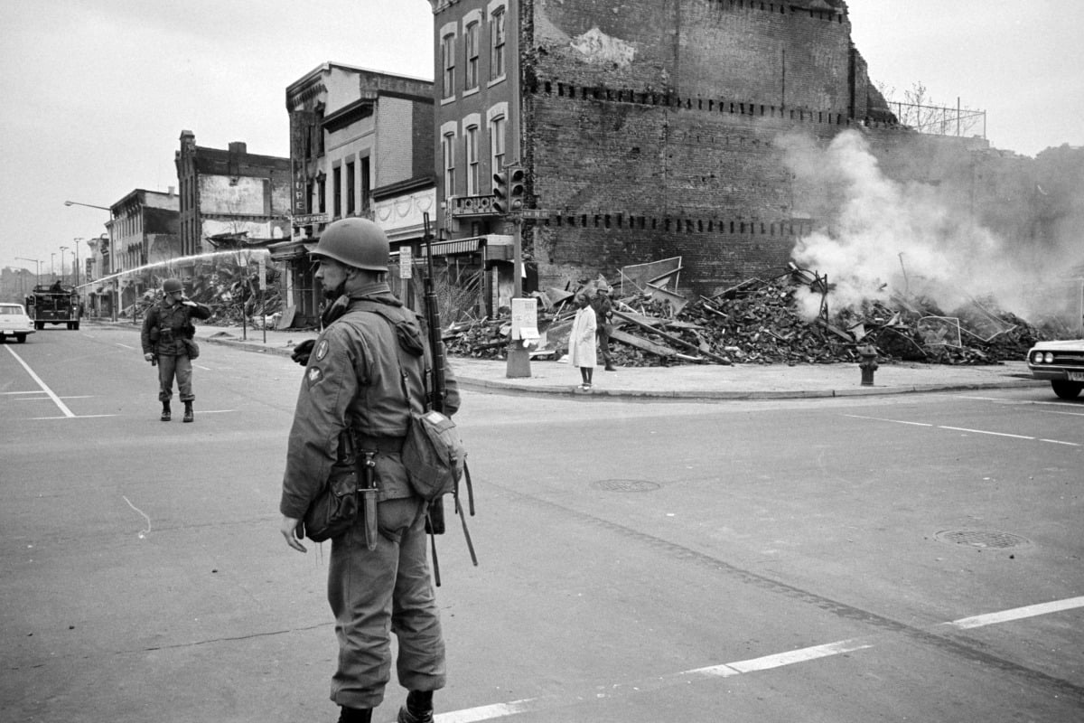 Print: D.C. Riot. April '68. Aftermath, 1968 - Walmart.com