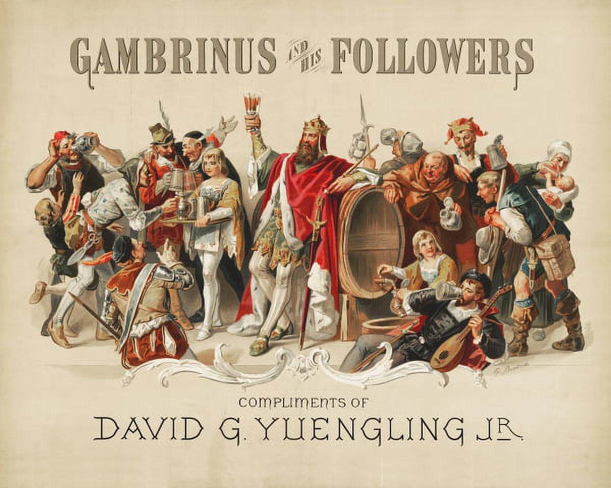 Print: D.G. Yuengling Jr. Brewery, Bock Beer, New York 1890 - Walmart.com