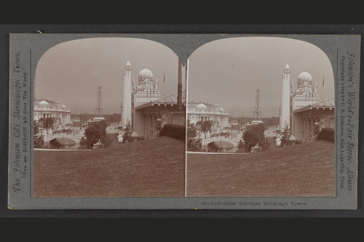 Print: Deforrest Wireless Telegraph Tower, 1904 - Walmart.com