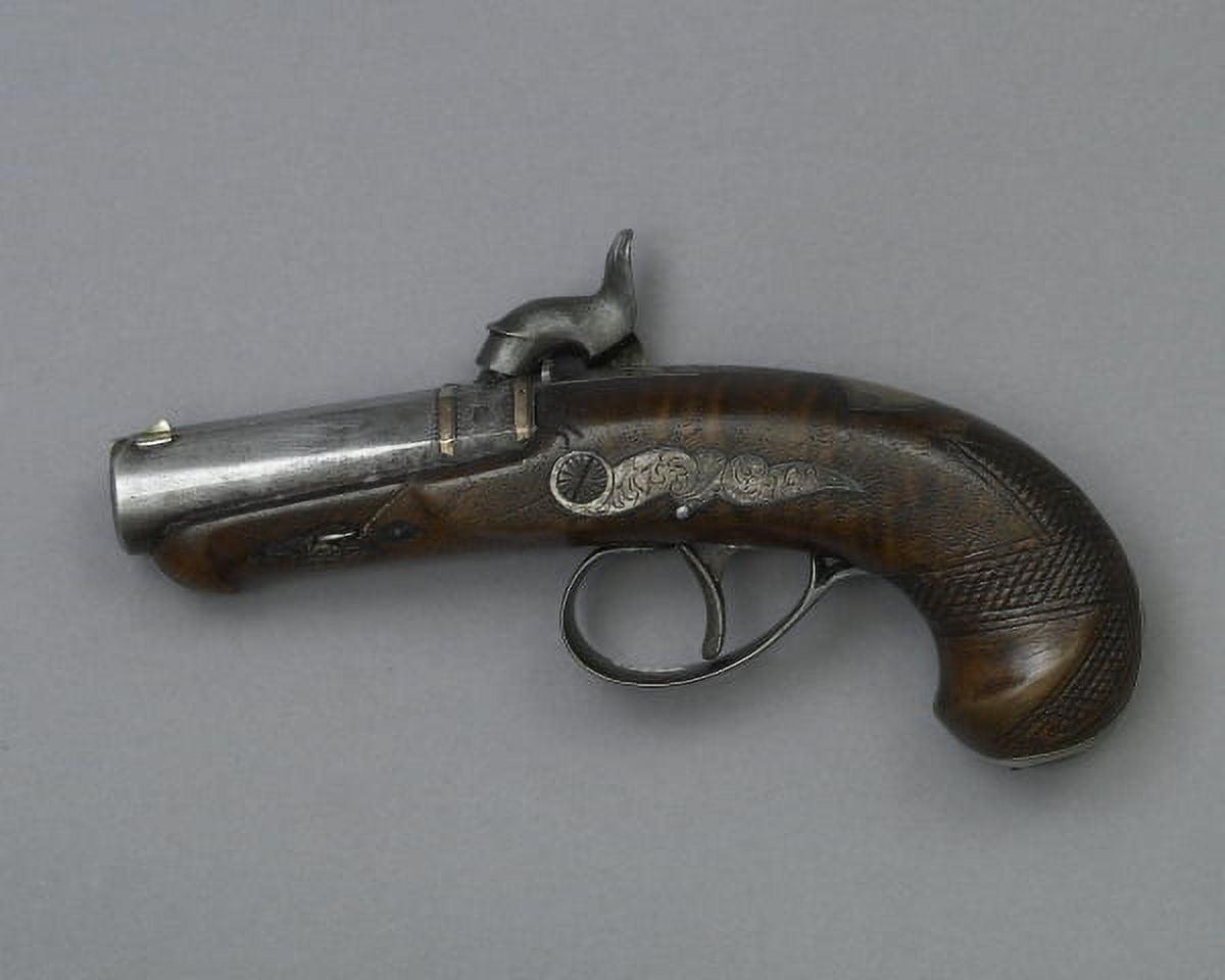 Print: Derringer Gun John Wilkes Booth Used To Assassinate Abraham ...