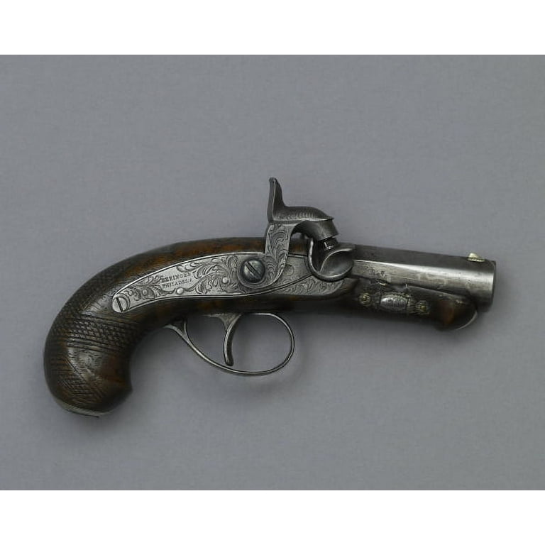 John Wilkes Booth Gun Philadelphia Deringer Hi Res Stock Photography