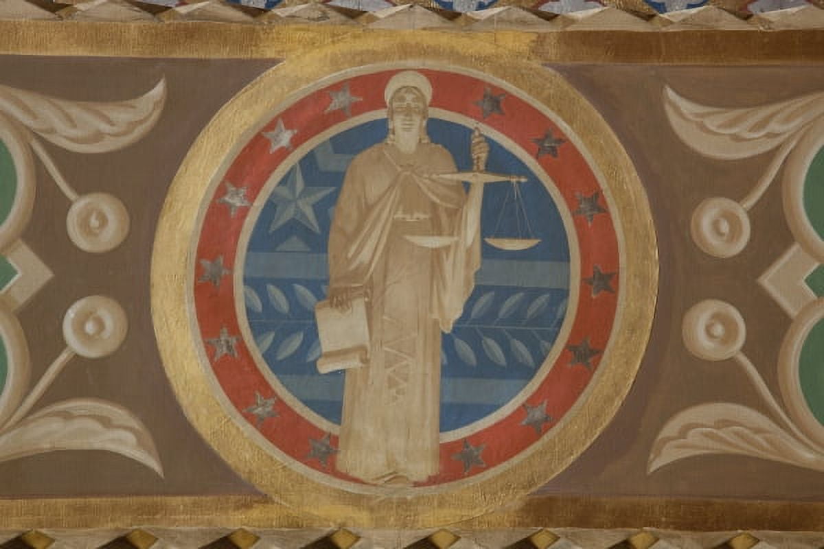 Print: Details From The Million Dollar Courthouse, The Theodore Levin ...