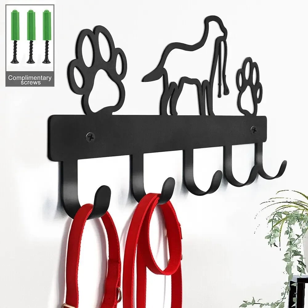 Print Dog Coat Rack For Animal Lovers Dog Coat Rack With Shelf Coat ...