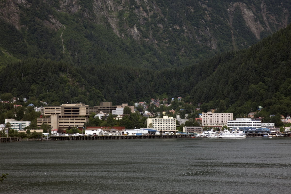Print: Downtown View, Juneau, Alaska, 2008 - Walmart.com