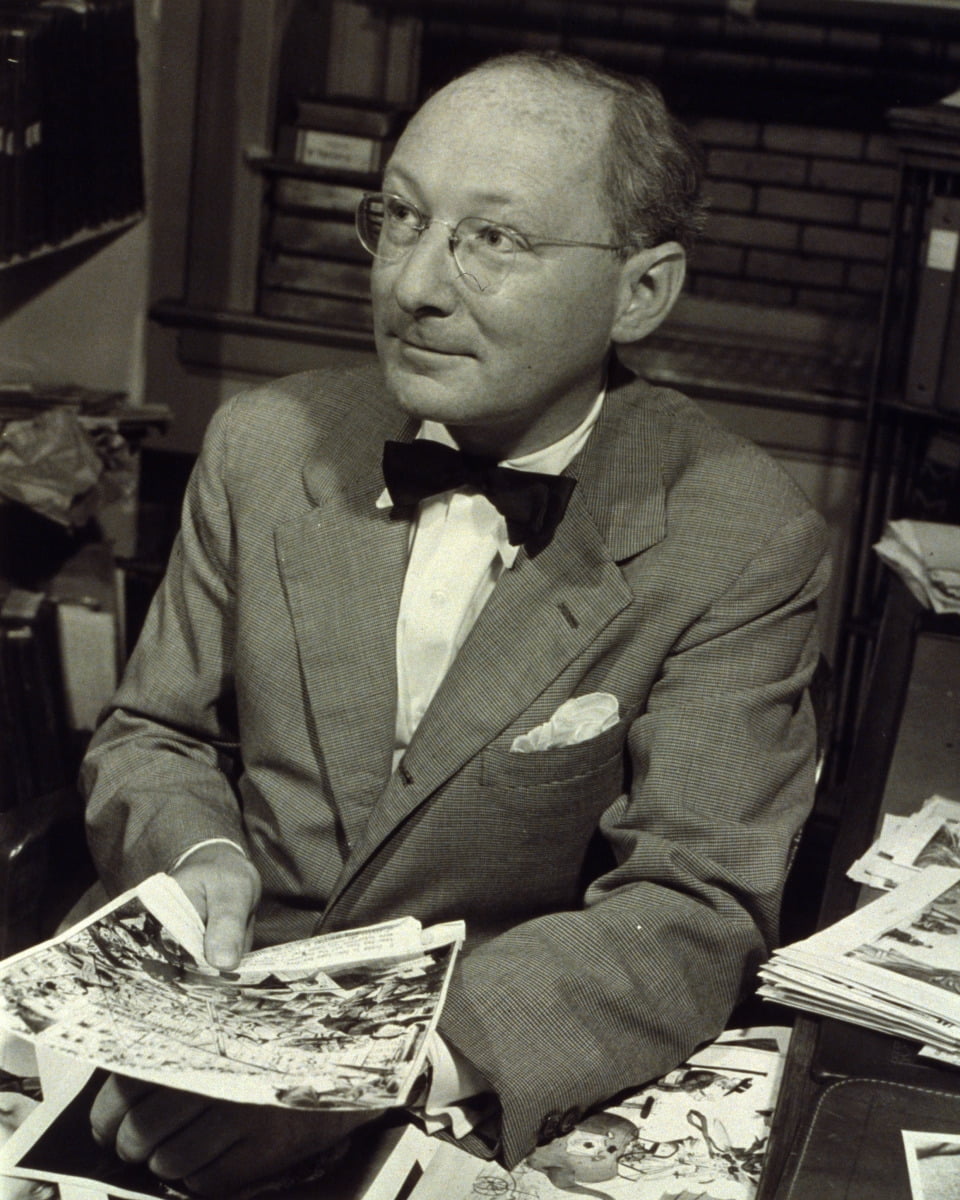 Print: Dr. Otto Bettmann, Half-Length Portrait, Seated, Facing Slightly ...