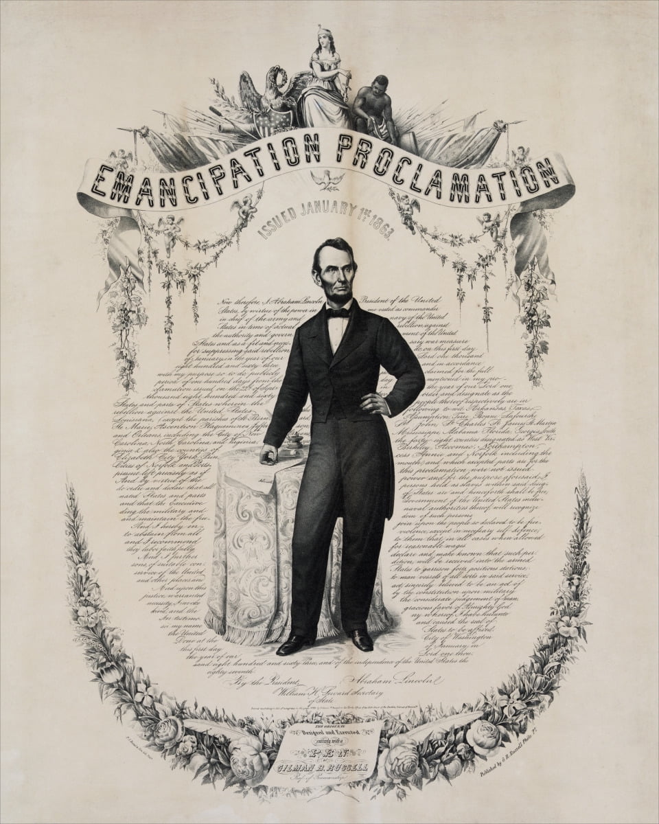 Print: Emancipation Proclamation - Walmart.com