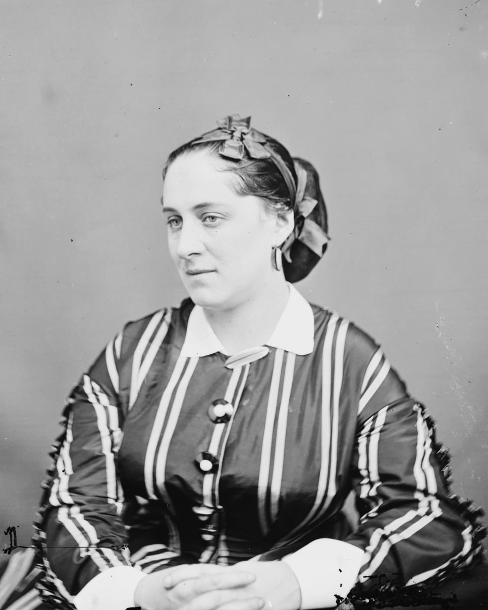 Print: Emily Jordon, circa 1855 - Walmart.com