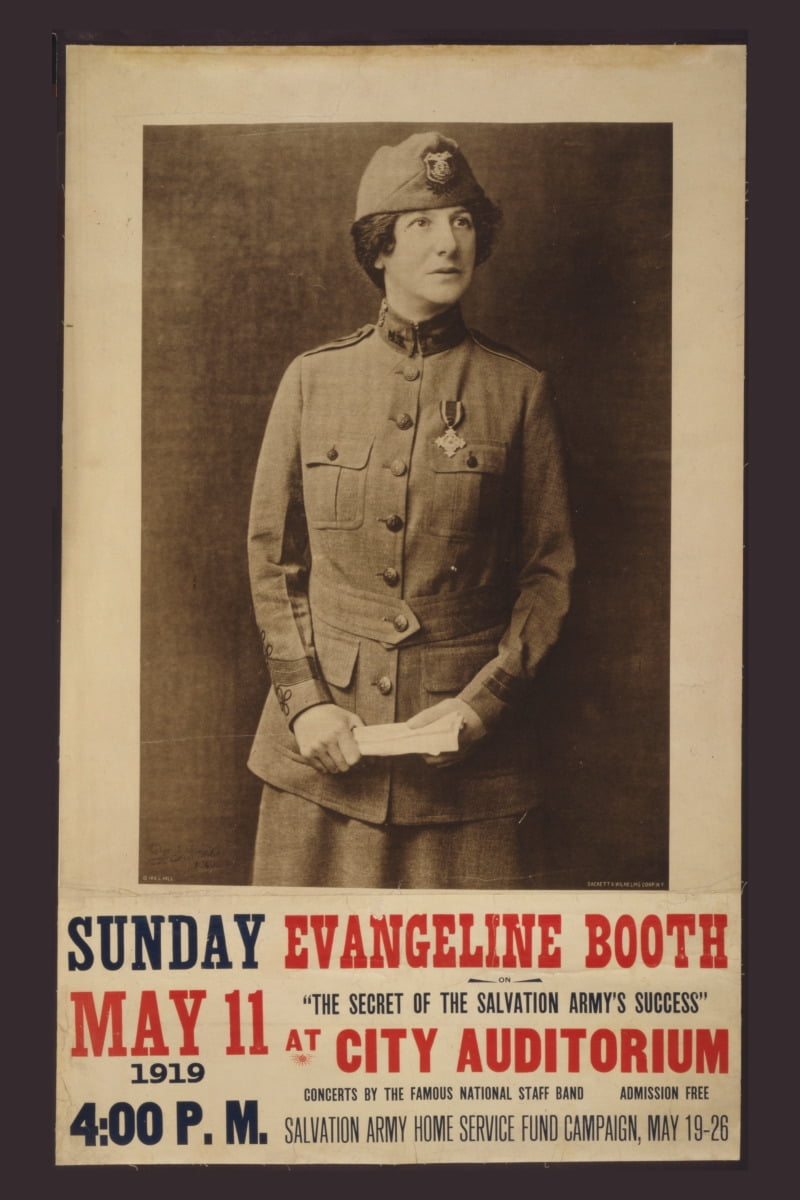 Print: Evangeline Booth On The Secret Of The Salvation Army's Success ...