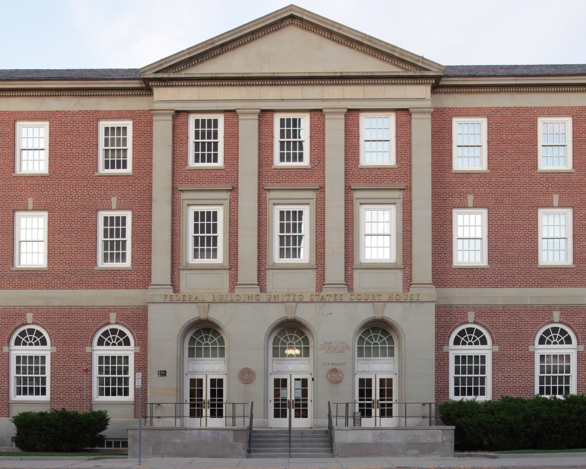 Print: Ewing T. Kerr Federal Building, Casper, Wyoming, 2009 - Walmart.com
