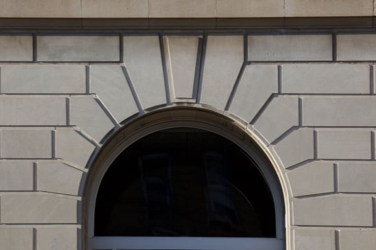 Print: Exterior Detail, Federal Building And U.S. Courthouse, Fargo ...
