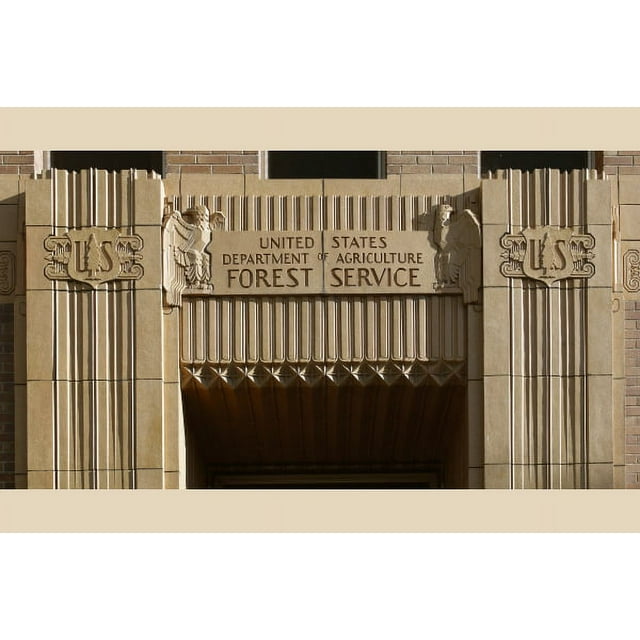 Print: Exterior Detail, Forest Service Building, Ogden, Utah, 2007 ...