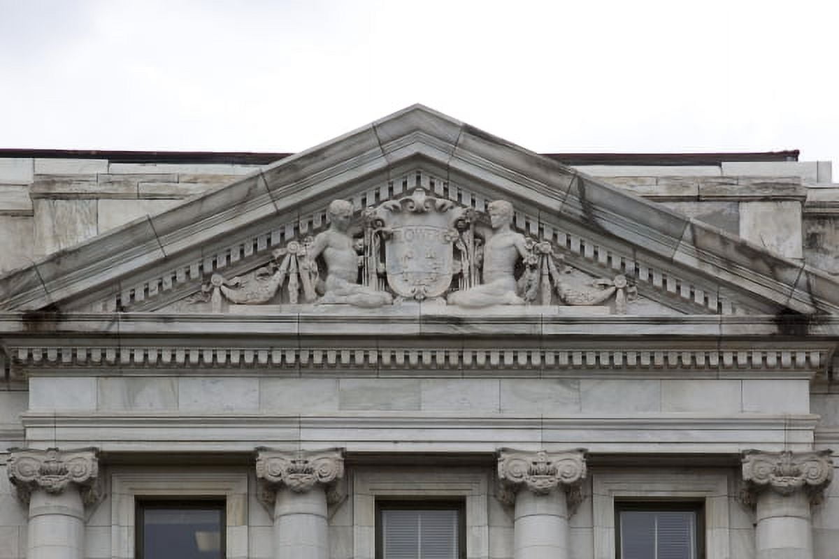 Print: Exterior Details, James L. Whitten Federal Building, Washington ...