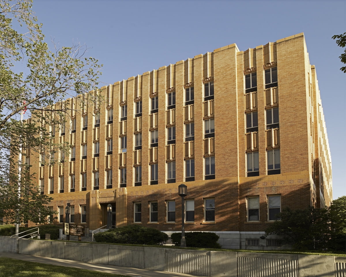 Print: Exterior, Forest Service Building, Ogden, Utah, 2007, View 2 ...