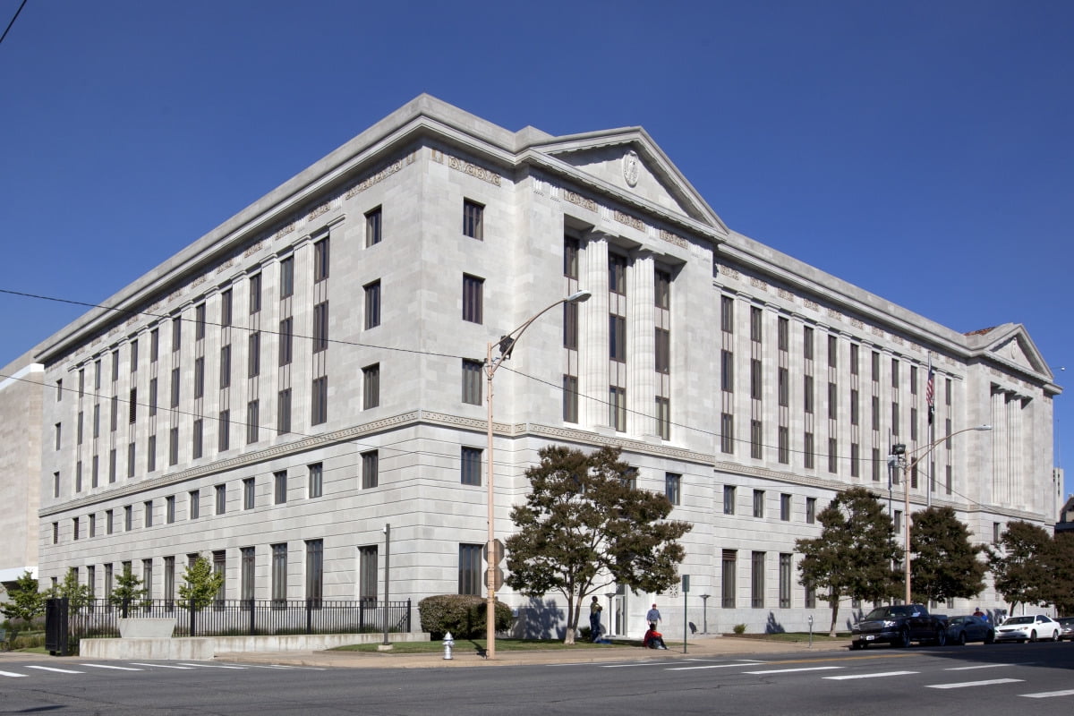 Print: Exterior, Richard Sheppard Arnold U.S. Post Office And ...
