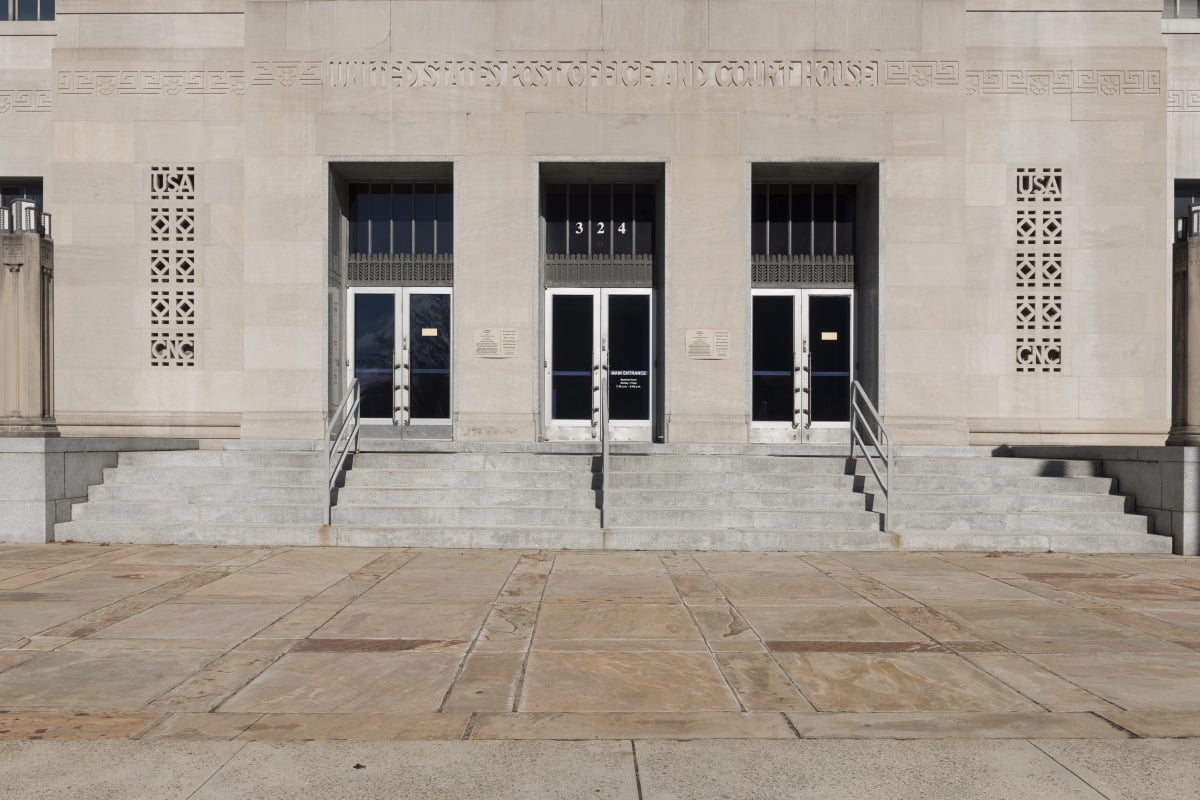 Print: Exterior. The L. Richardson Preyer Federal Building And Court ...