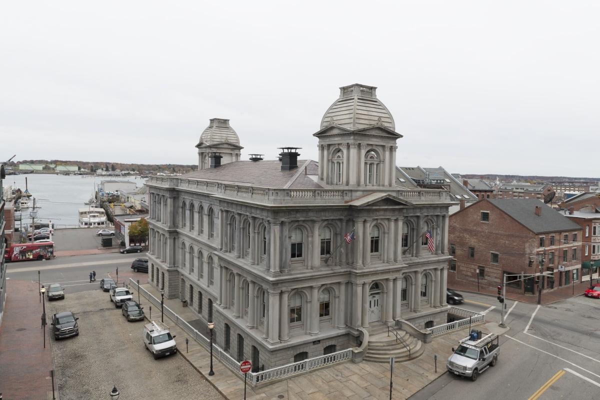 Print: Exterior. U.S. Custom House, Portland, Maine, 2013 - Walmart.com