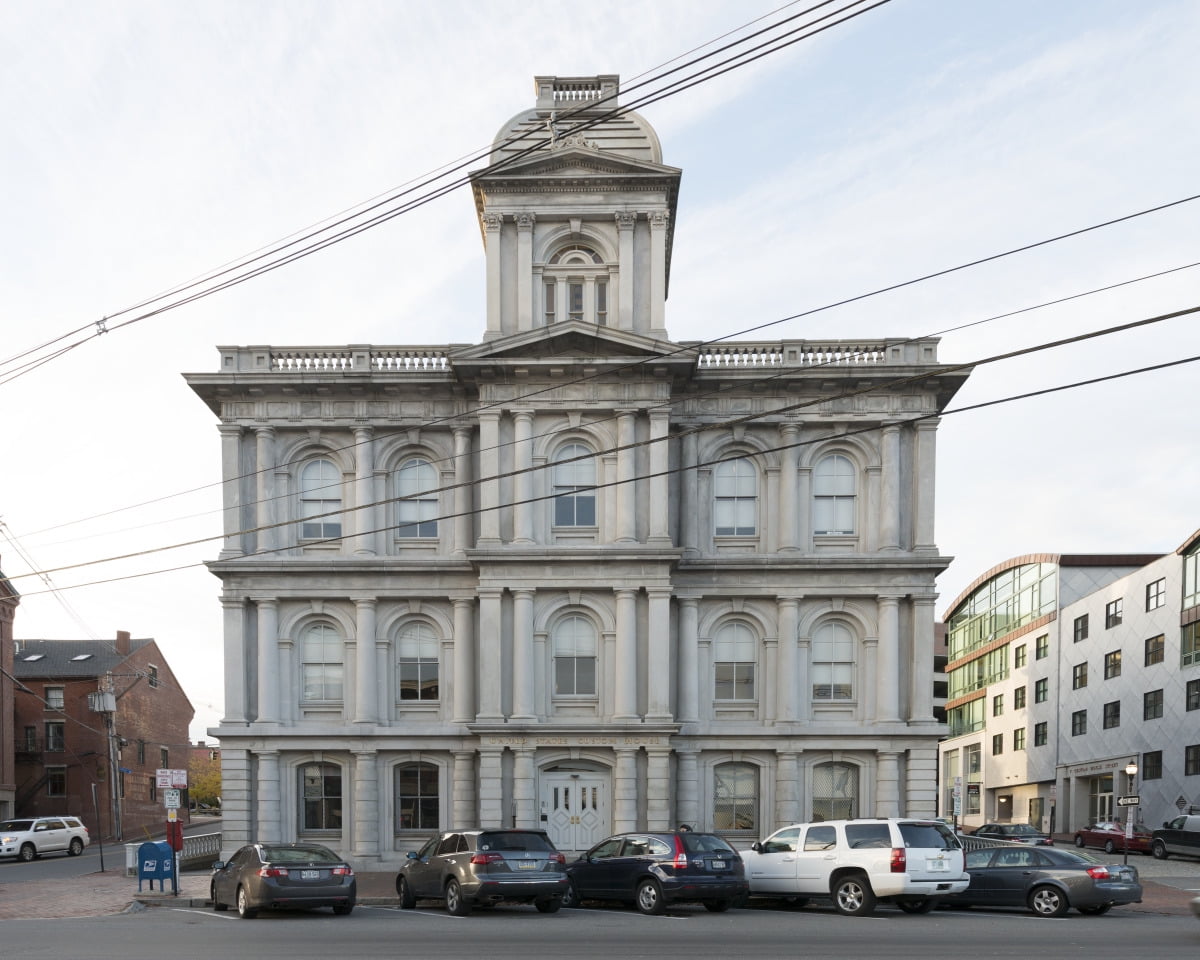 Print: Exterior. U.S. Custom House, Portland, Maine, 2013 - Walmart.com