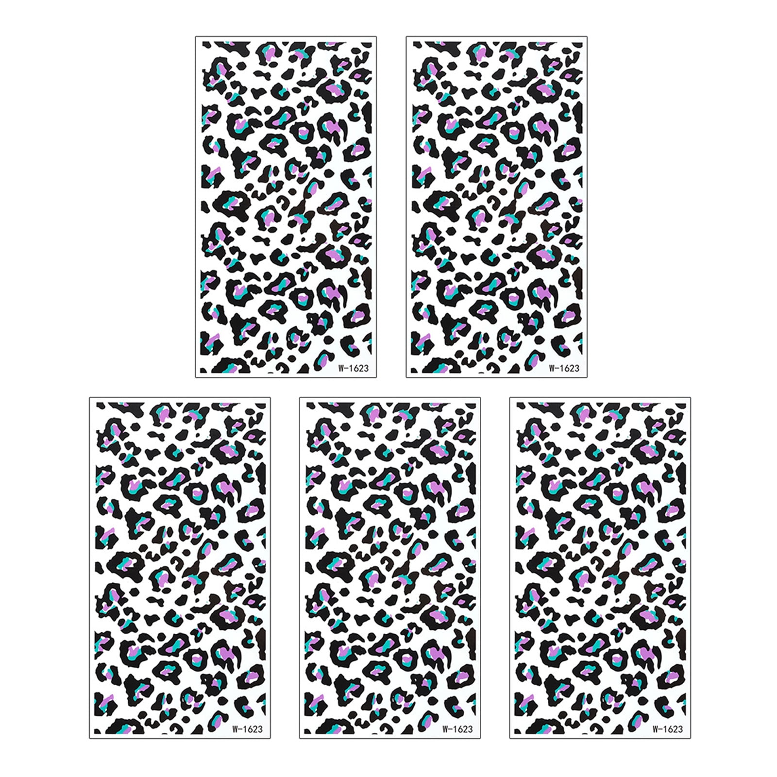 Print Face Decals Temporary Body Stickers With Hypoallergenics Water ...