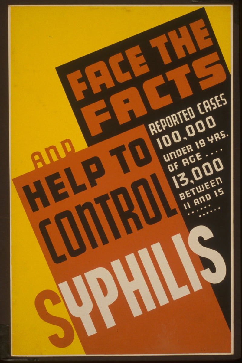 Print: Face The Facts And Help To Control Syphilis Reported Cases ...