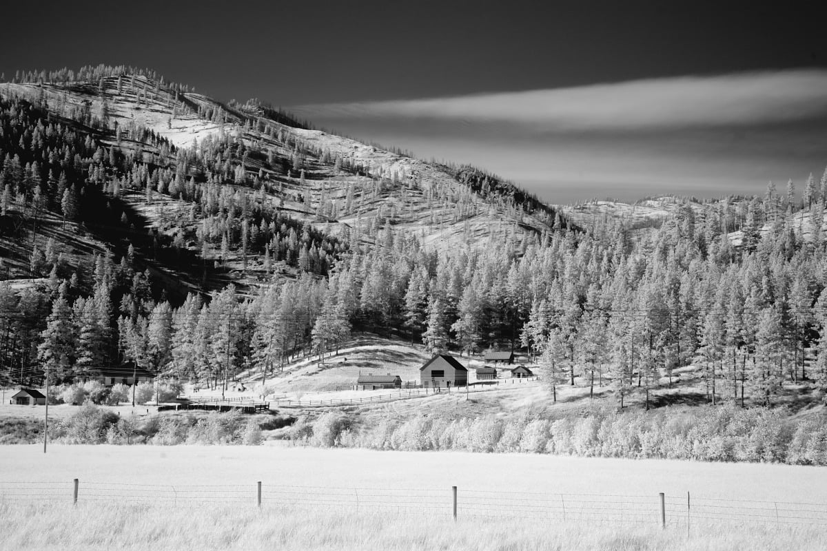 Print: Farm, Rural Wyoming, 2007 - Walmart.com