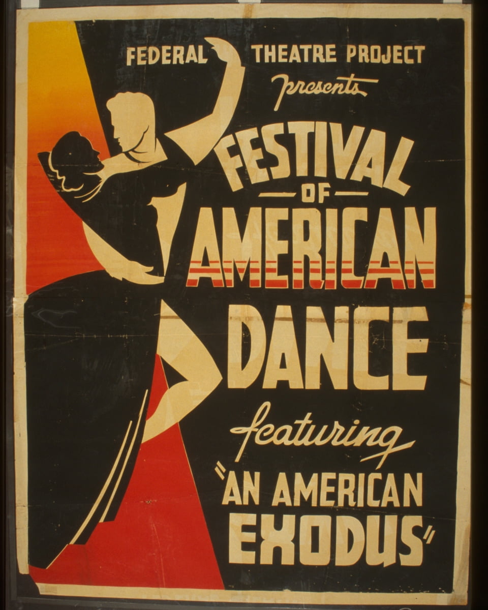 Print: Federal Theatre Project Presents Festival Of American Dance ...