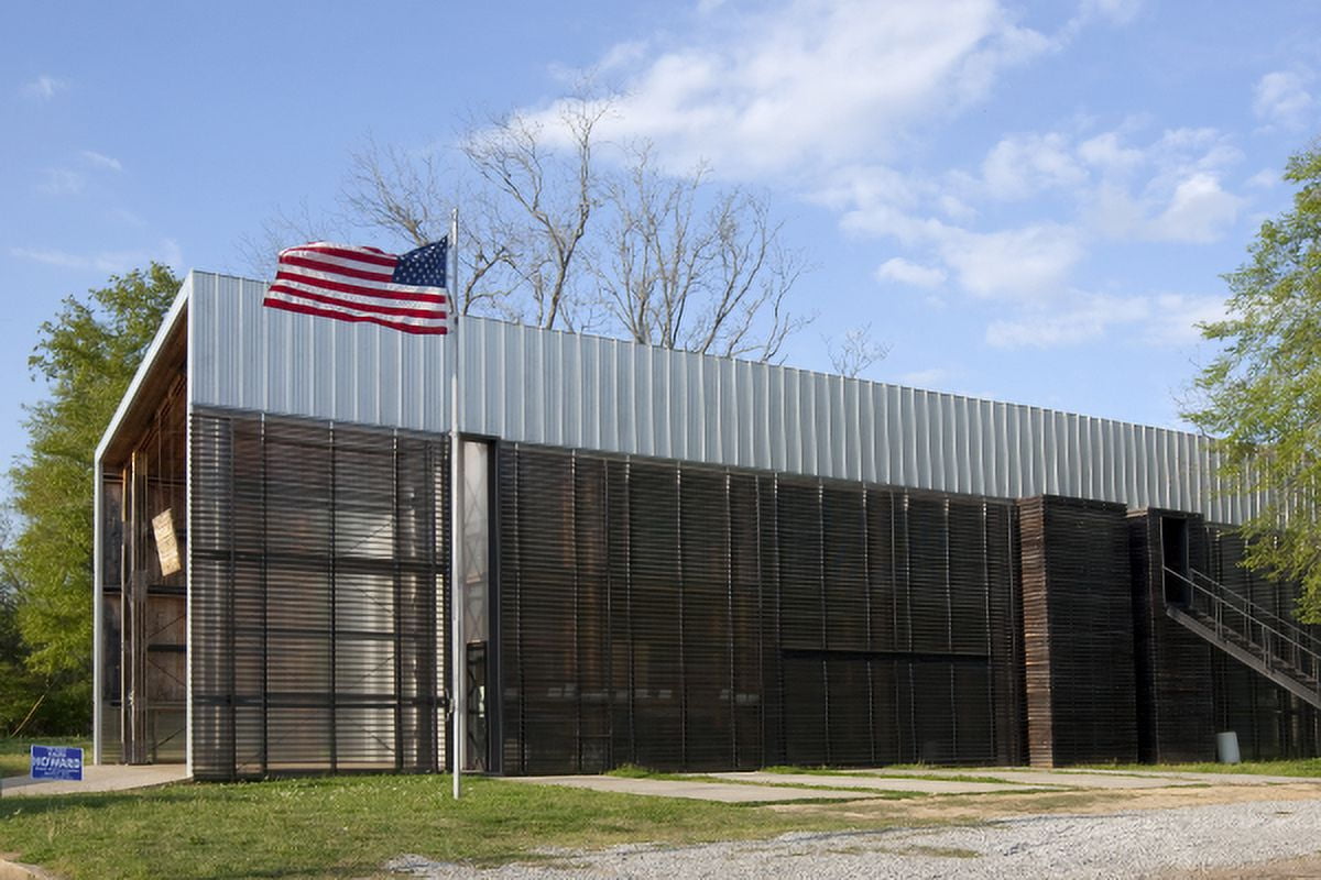 Print: Fire Department Designed By Rural Studio Architecture, Newbern ...