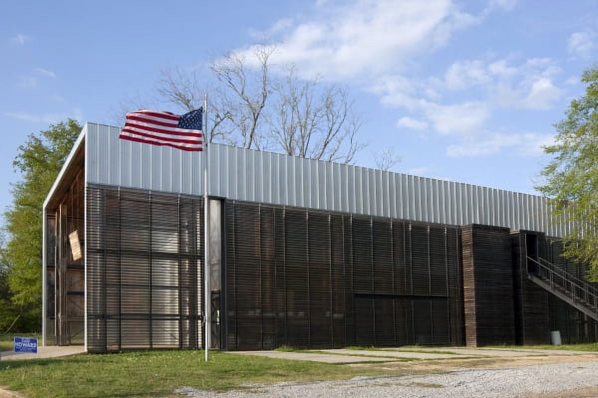 Print: Fire Department Designed By Rural Studio Architecture, Newbern ...